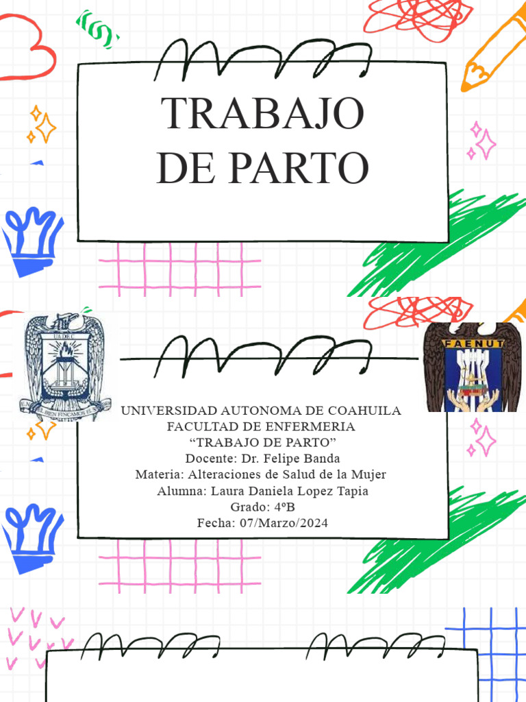 Manejo del Trabajo de Parto y Evaluación Fetal | PDF | Parto | El embarazo