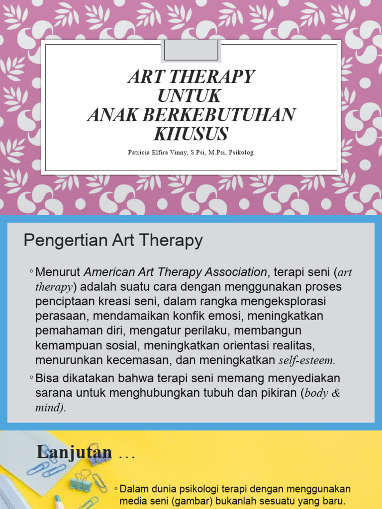 Art Therapy | PDF | Pengembangan Diri
