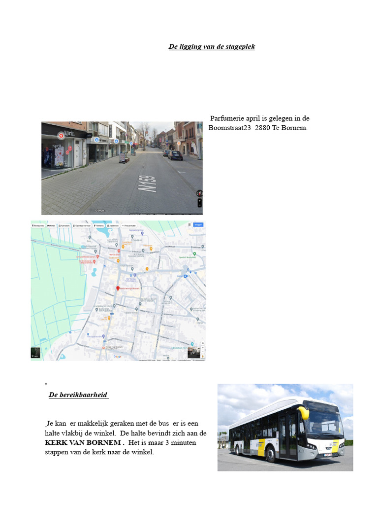 Ligging Stageplek Defenitieve 2 | PDF