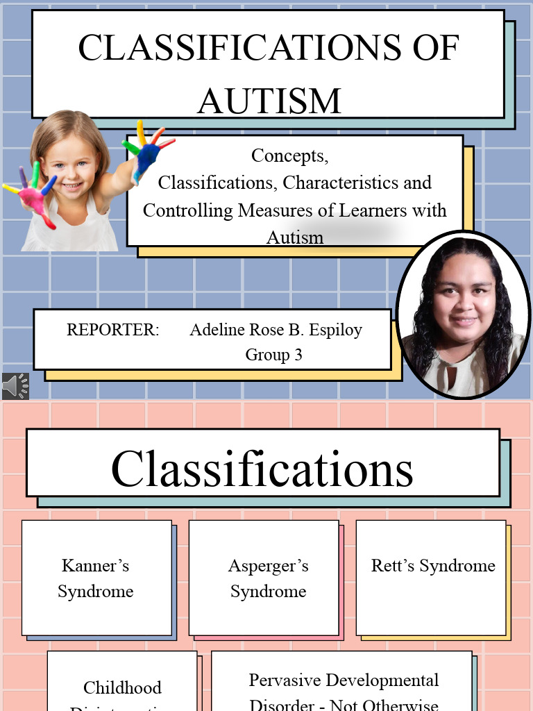 Classifications of Autism Rett CDD | PDF | Autism Spectrum | Mental ...