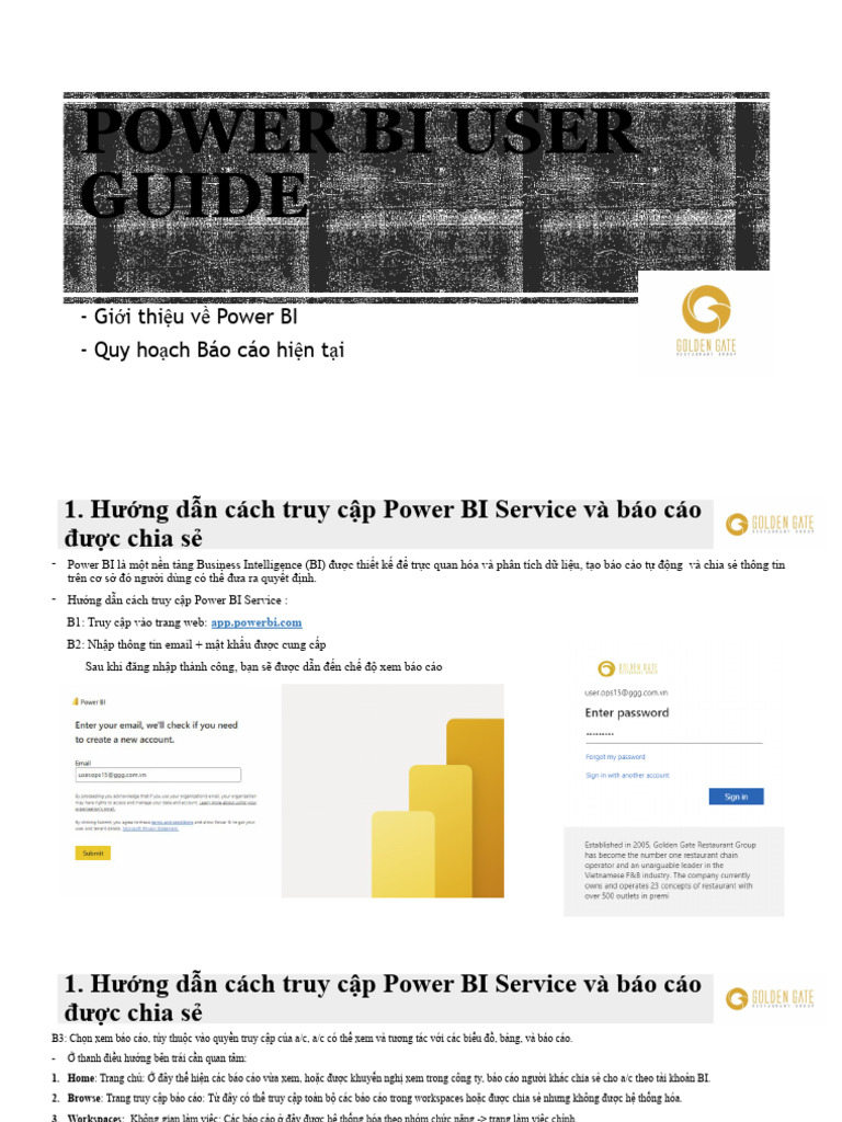 POWER BI USER GUIDE v3 | PDF