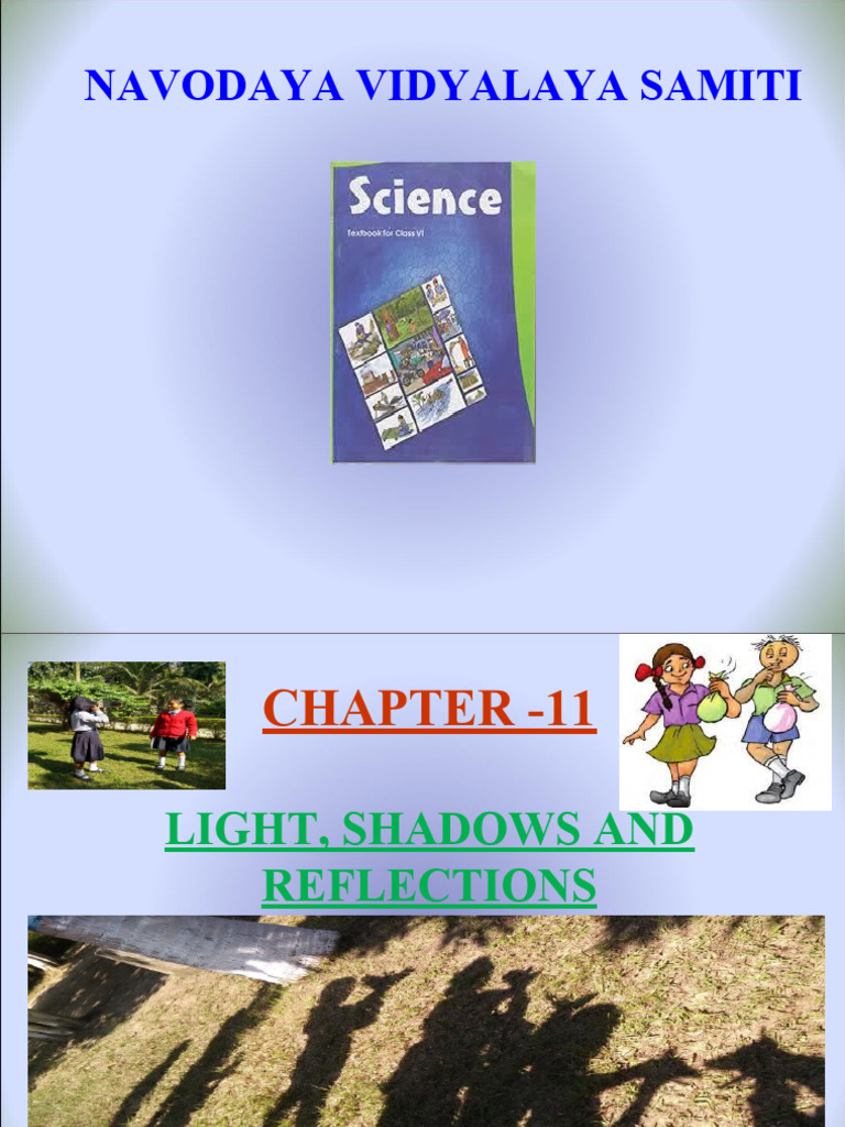 Ch 11 Light Shadow and Reflection | PDF | Light | Shadow