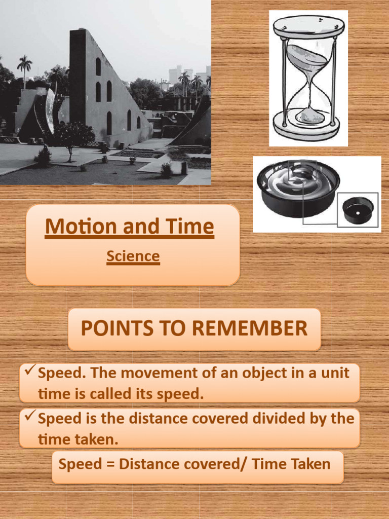 Understanding Motion and Time Concepts | PDF | Pendulum | Speed