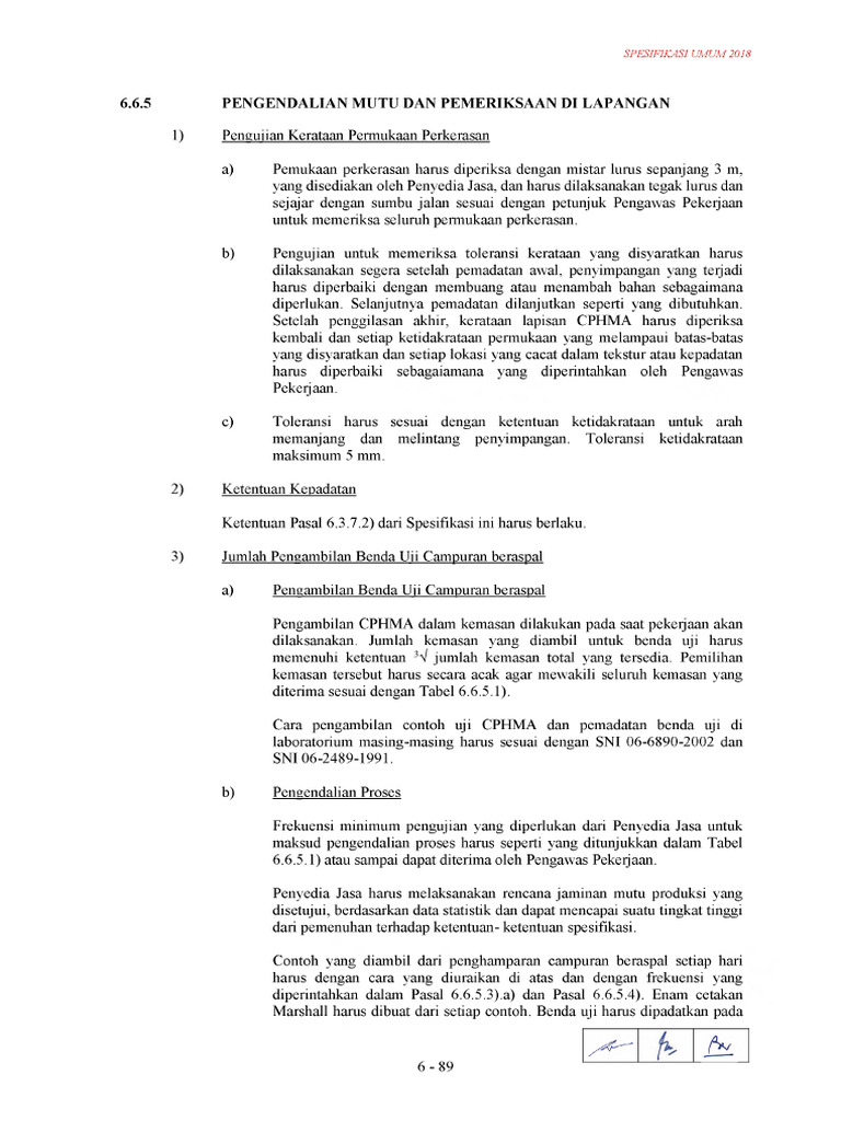 6.6 Cara Pengambilan Sample CPHMA (SPEK 2018) | PDF | Social Science