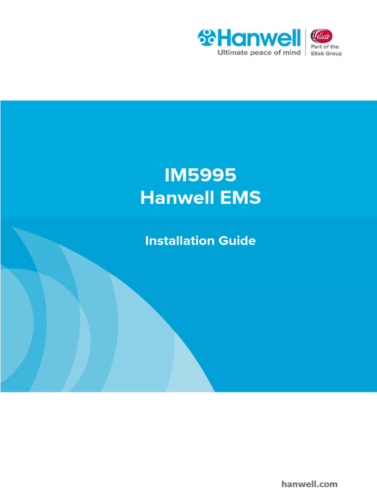 IM5995 Hanwell EMS Installation Manual | PDF | Port (Computer Networking) | Microsoft Sql Server