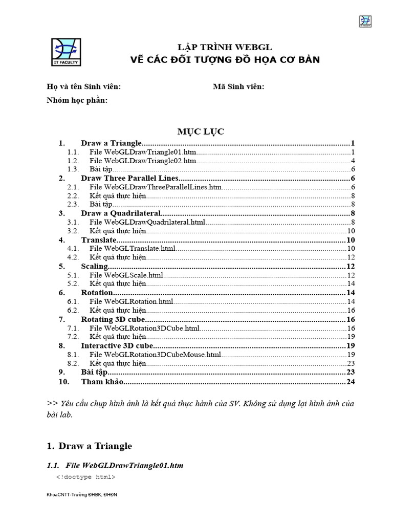 WebGL Basic Graphics Programming | PDF | Computers