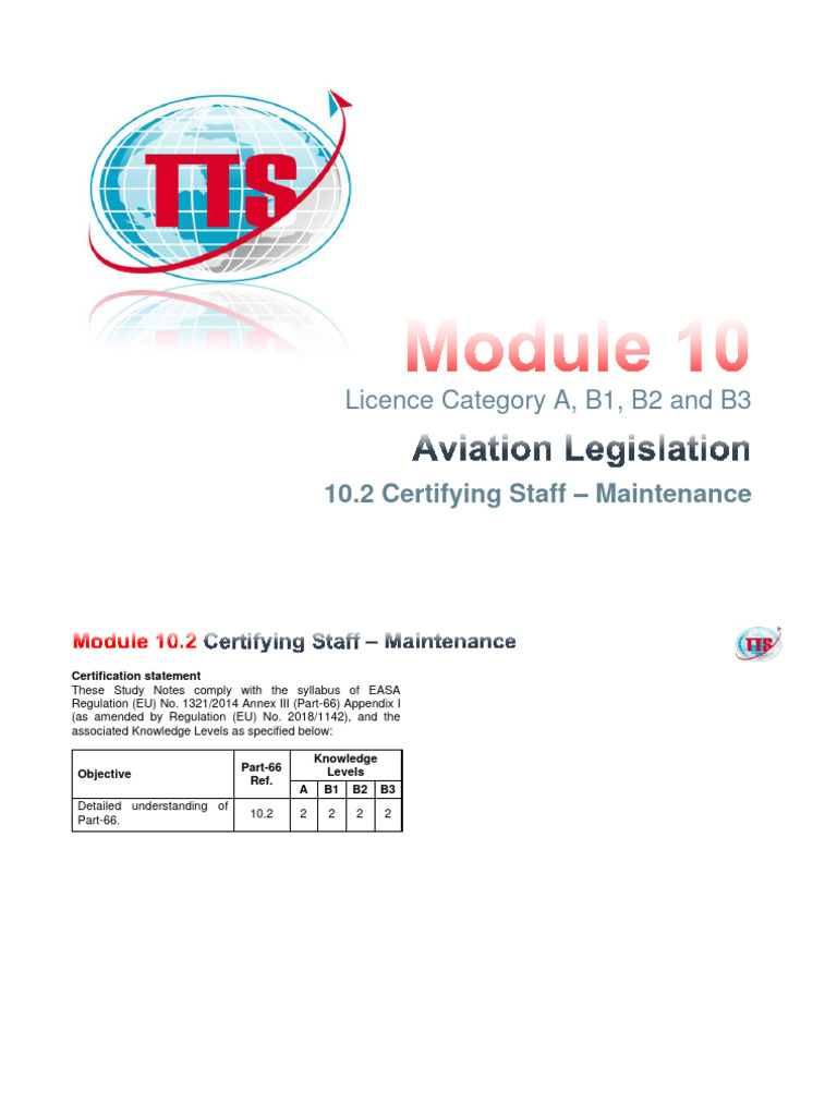 Module 10.2 EASA | PDF Module 10.2 EASA | PDF