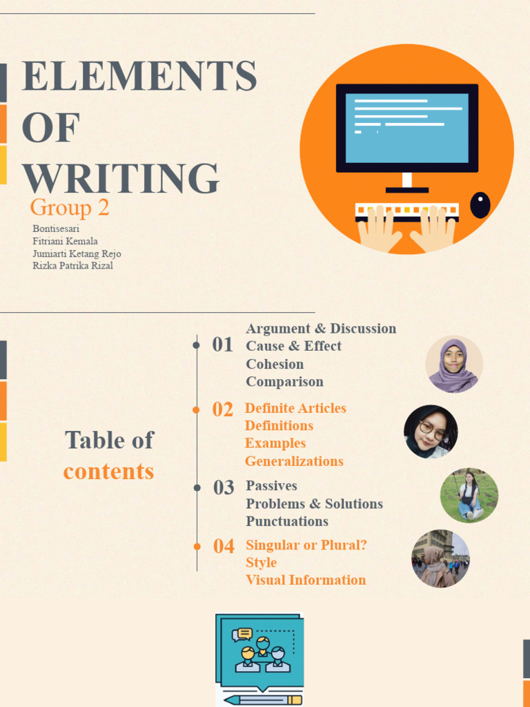 Writing Elements: Argument & Discussion Guide | PDF | Verb | Plural