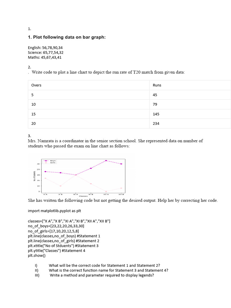 Matplotlib Neww | PDF | Teaching Methods & Materials | Computers