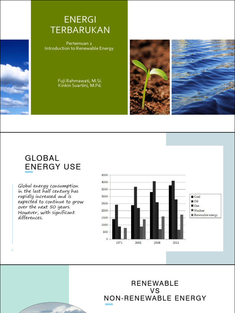 Pertemuan 2 Introduction To Renewable Energy Download Free Pdf