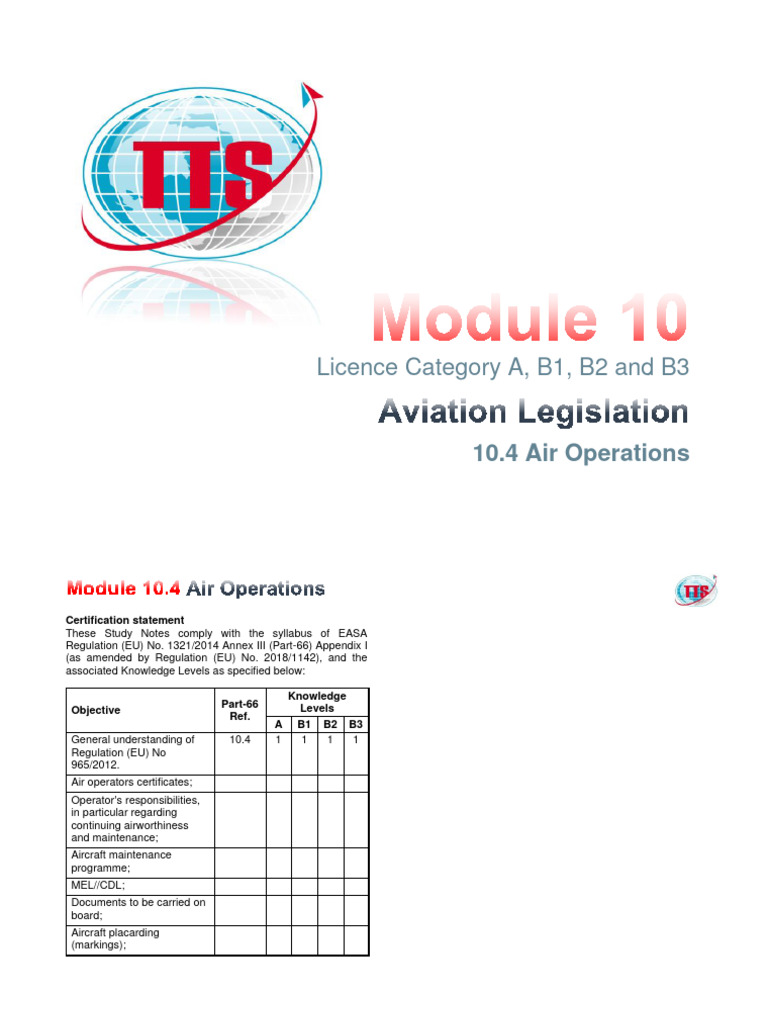 Modulo 10.4 | PDF | Aircraft | Aeronautics
