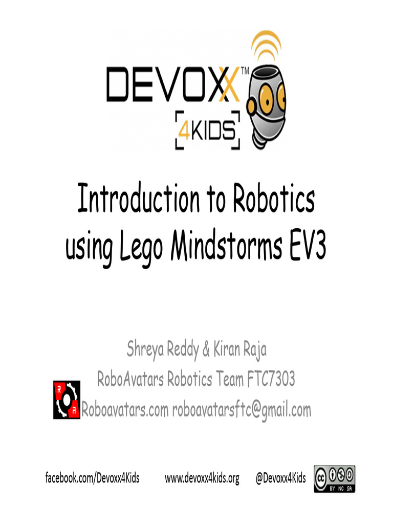Second - Hour - LEGO - EV3 | PDF | Robotics