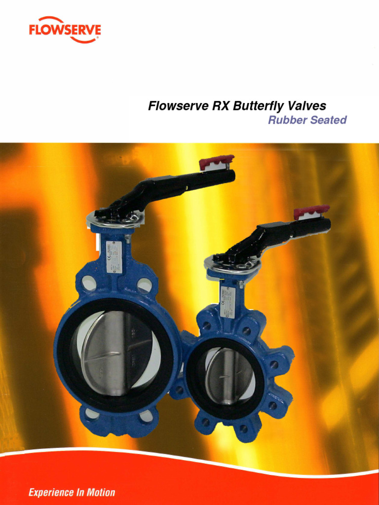 Flowserve-Durco-RX-Butterfly-valve Brochure | PDF | Valve | Actuator
