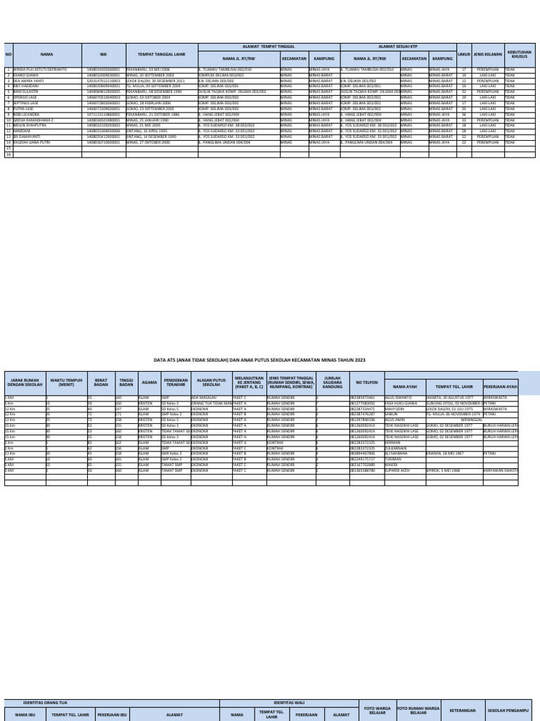 Format Data Ats Sesuai Aplikasi | PDF
