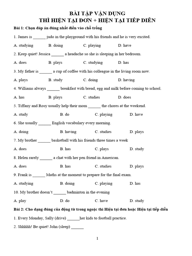 Bài Tập Htđ+Httd | PDF