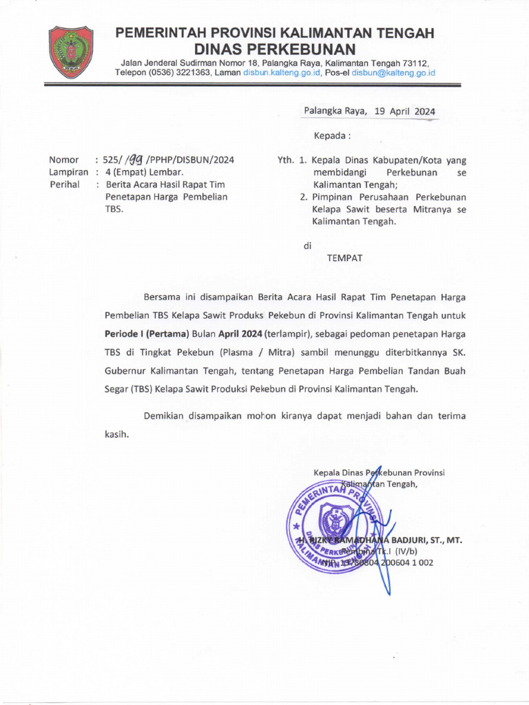 Indeks K April 2024 Periode1 | PDF