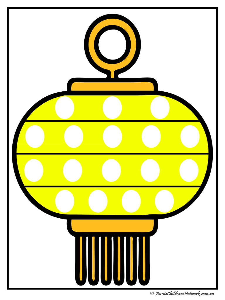 Chinese Colour Lanterns Yellow | PDF