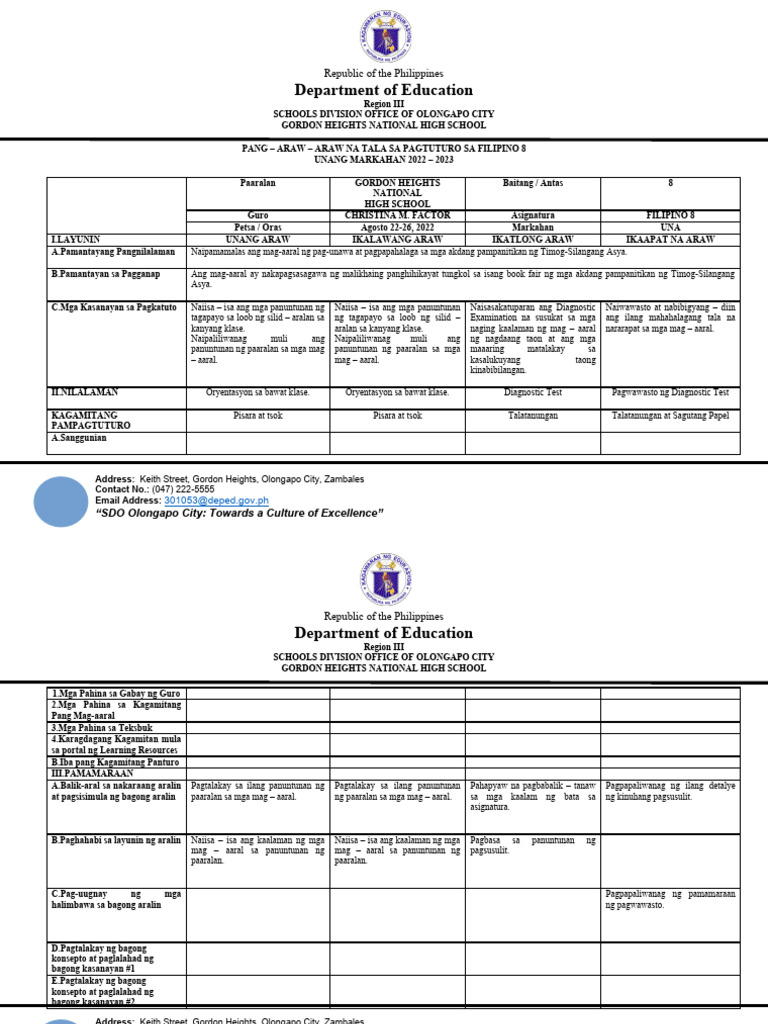 2022 1ST Q Week 1 | PDF