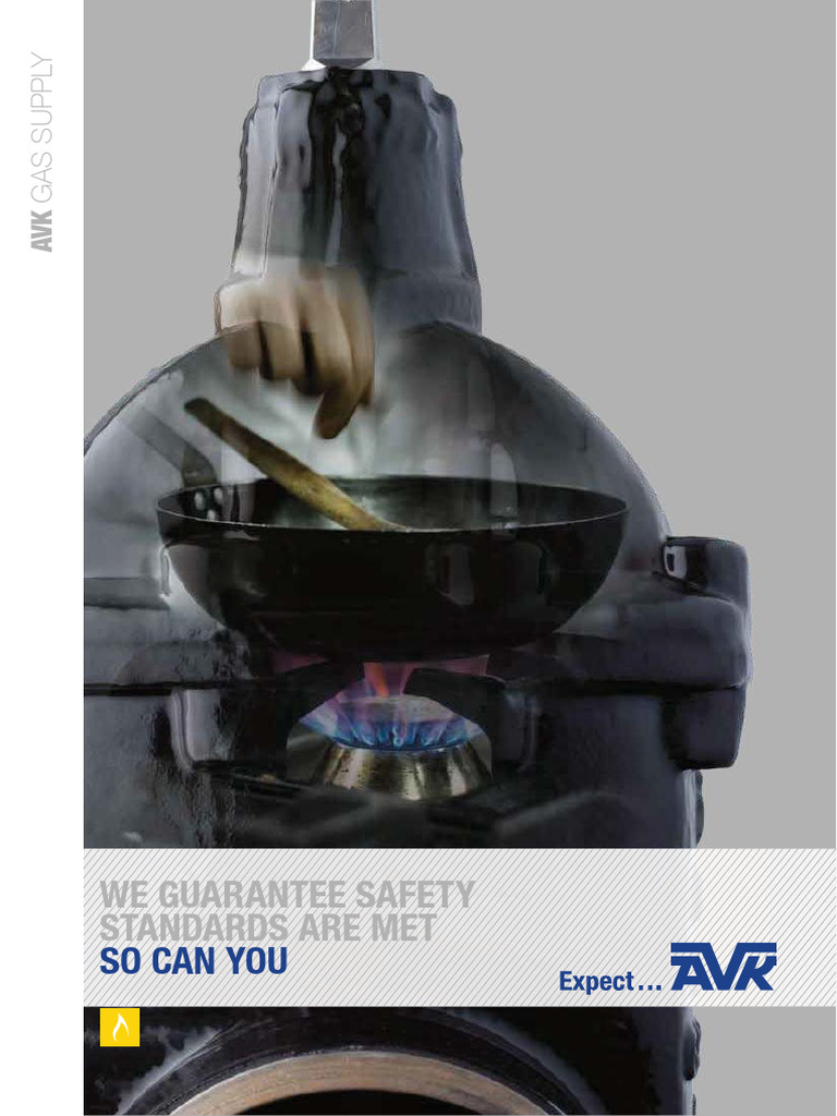 AVK Gas Brochure | PDF | Pipe (Fluid Conveyance) | Valve