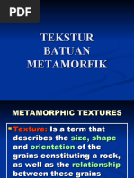 Metamorphic Rocks Textures | PDF | Minerals | Rock (Geology)