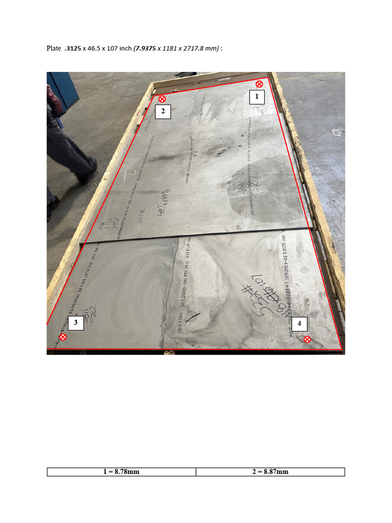 Plate Dimensions and Measurements Data | PDF