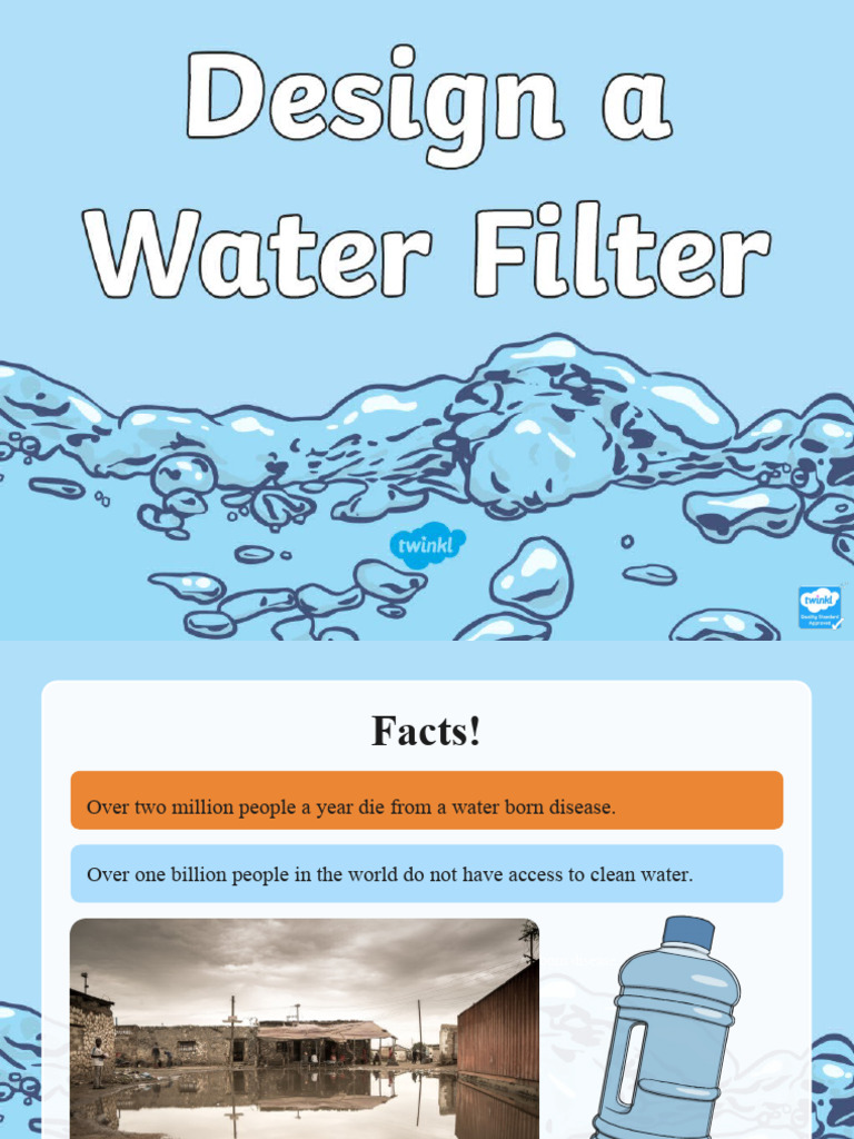 Design A Water Filter | PDF