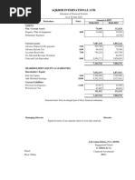 Balance Sheet Provisional | PDF | Balance Sheet | Expense