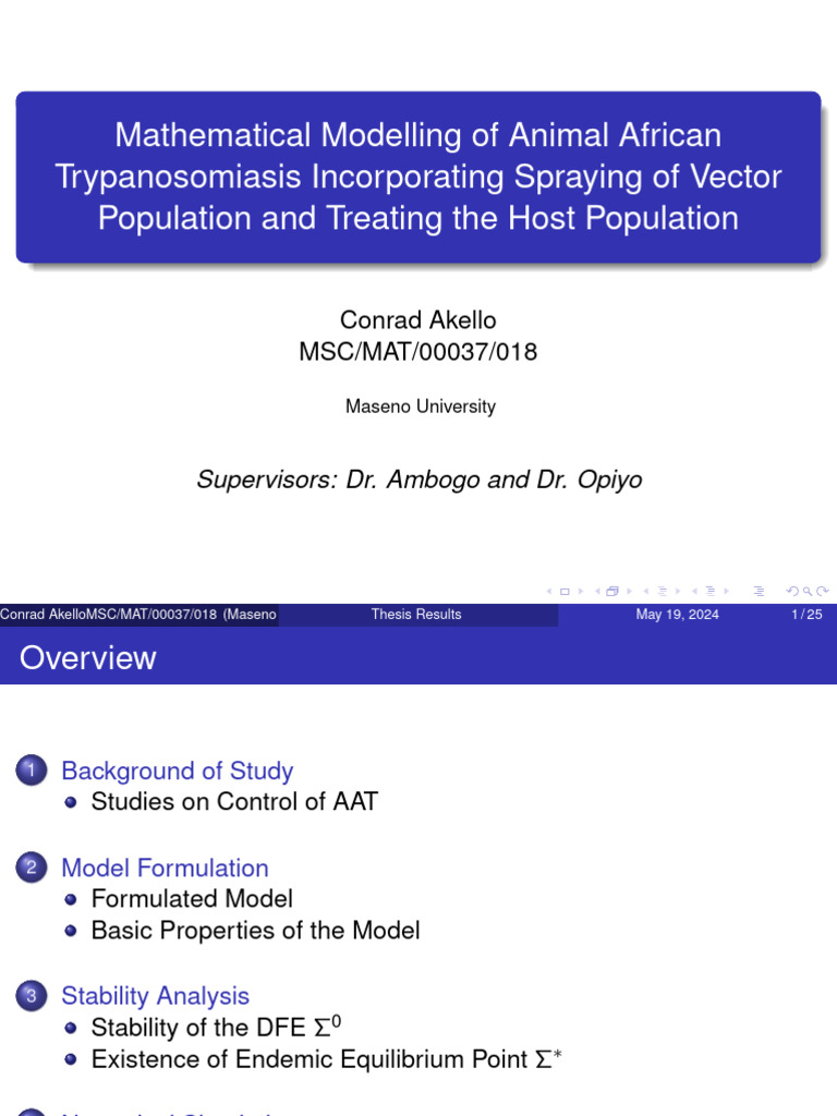 Thesis Results Presentation Pdf