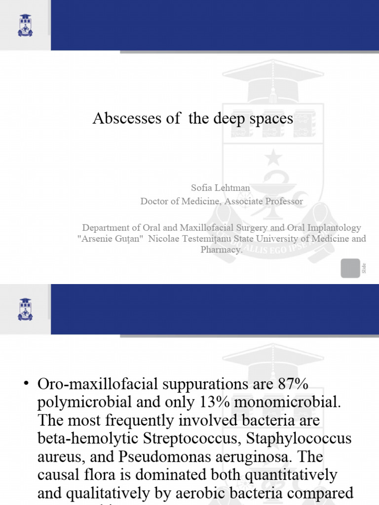 Deep Space Abscesses in Maxillofacial Surgery | PDF | Human Anatomy ...