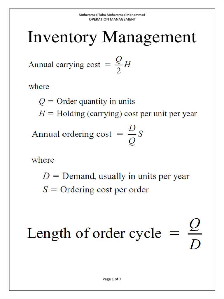 Inventory Management Sheet Solution | PDF | Economies | Supply Chain ...