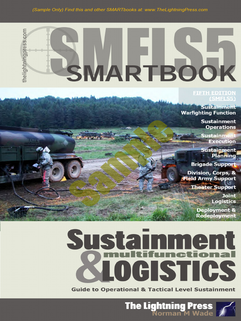 SMFLS5-The Sustainment & Multifunctional Logistics SMARTbook, 5th Ed ...