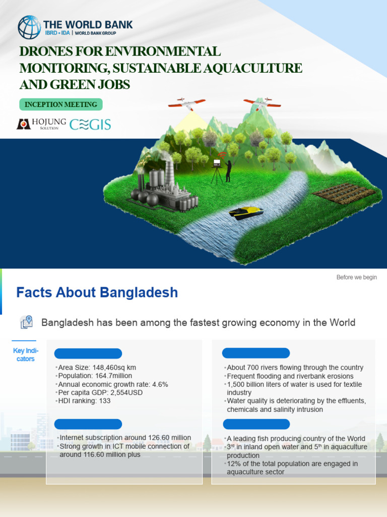 Drones For Environmental Monitoring Sustainale Aquaculture and Green Jobs - Final | PDF ...