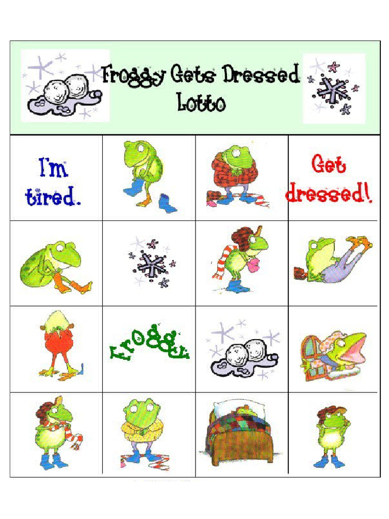 Froggy Gets Dressed | PDF