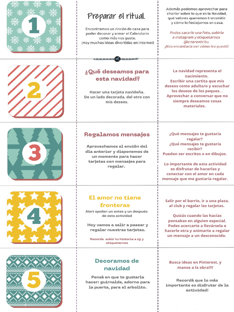 24 Tarjetitas | PDF | Navidad