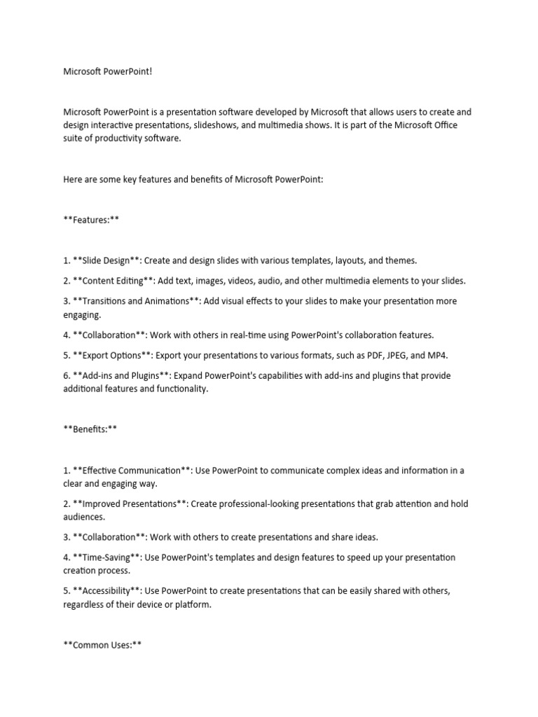 Microsoft PowerPoint | PDF | Microsoft Power Point | Multimedia Microsoft PowerPoint | PDF | Microsoft Power Point | Multimedia