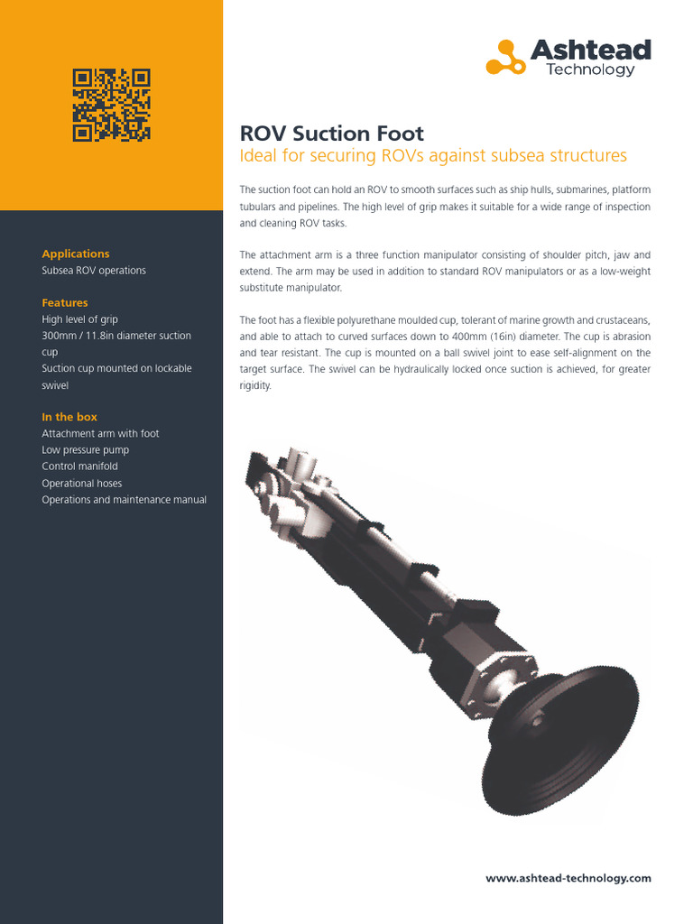 Forum ROV Suction Foot | PDF | Home & Garden