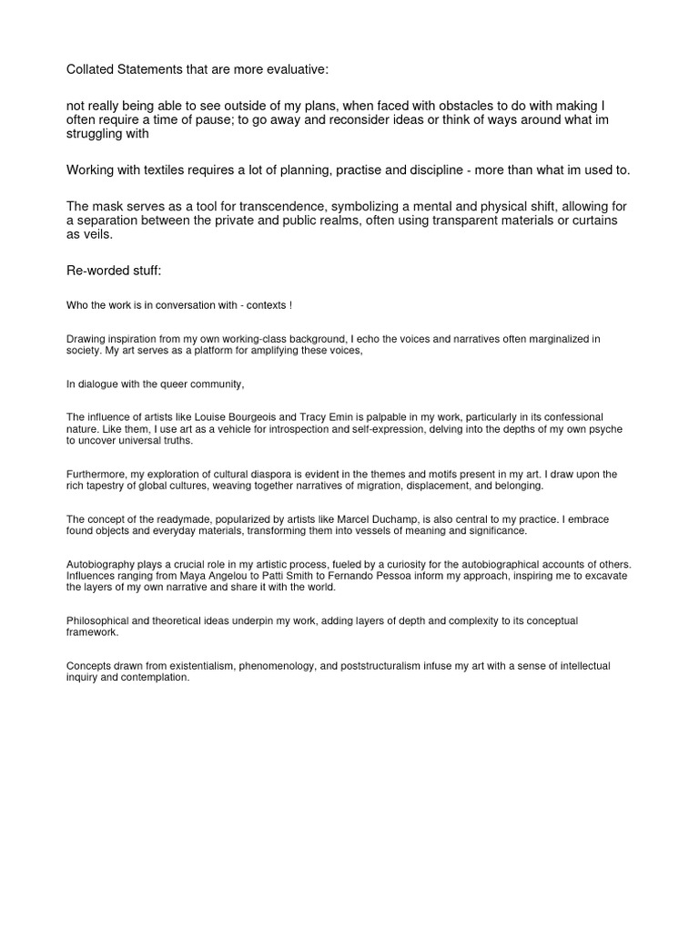 Draft Versions and Planning | Download Free PDF | Thought | Experience