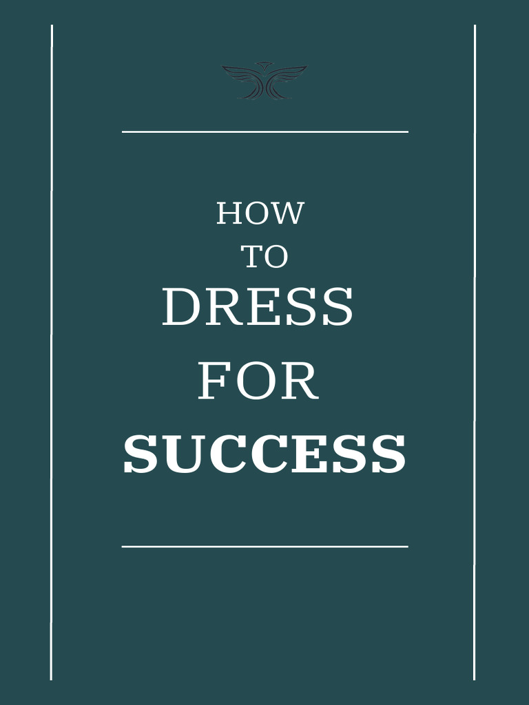 How to Dress for Success 1 | PDF | Clothing | Perfume