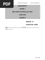 Mathematics Grade 8 Term 3 2023 Test-1 | PDF | Euclidean Geometry ...