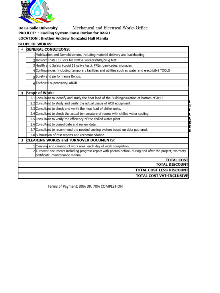 Bid-Form-Cooling System Consultation for BAGH HEAT LOAD.feb. 22 2024 ...