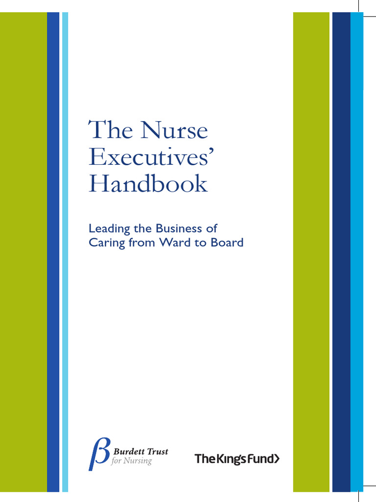 Nurse Executive Handbook Ward To Board | PDF | Nursing | National ...