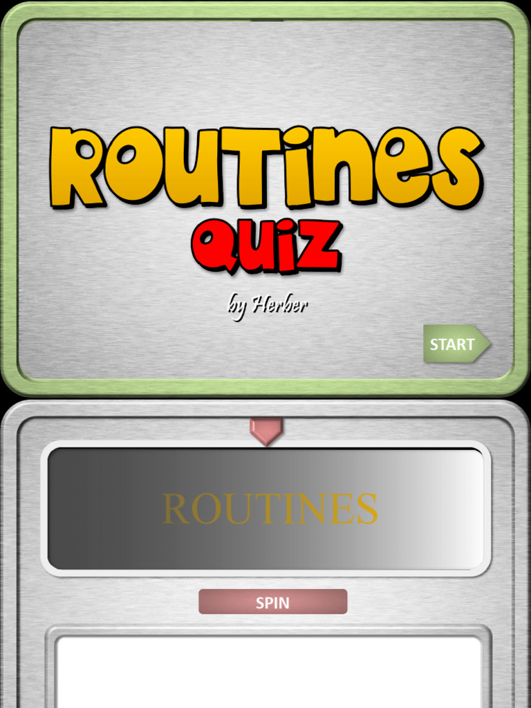 Daily Routines | PDF | Cooking, Food & Wine