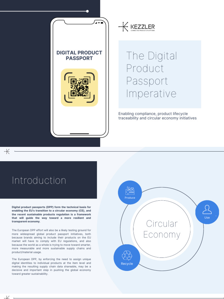 Kezzler's Digital Product Passport Guide | PDF | Product (Business ...