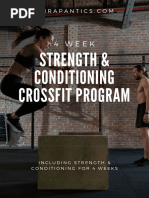 12 Week Crossfit Program PDF | PDF | Kettlebell | Physical Exercise