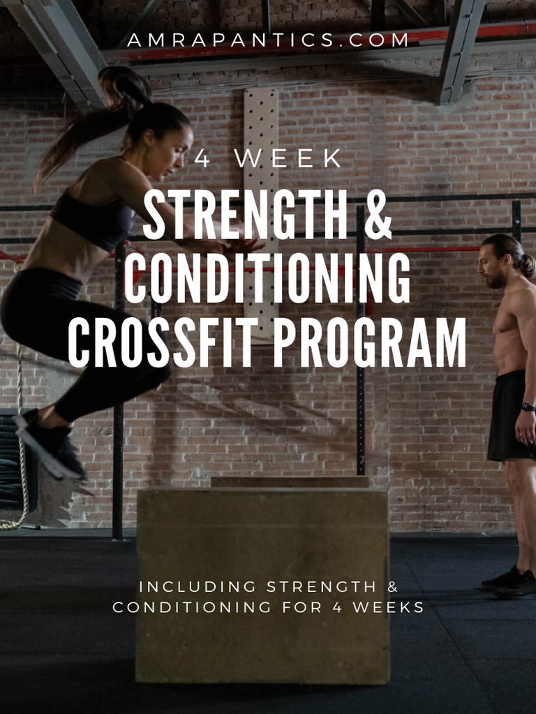 AMRAP Antics 4 Week CrossFit Program | PDF | Strength Training ...