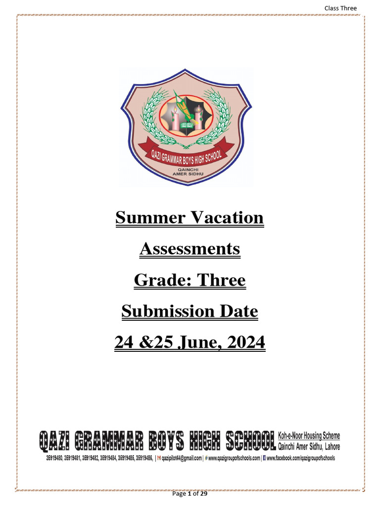 1st Round Assessment Grade 3 | PDF | Input/Output | Grammatical Gender