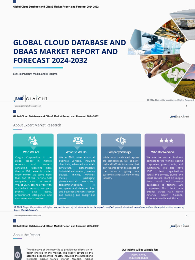 Global Cloud Database and DBaaS Market Report 2024-2032 | PDF | Cloud Computing | Databases