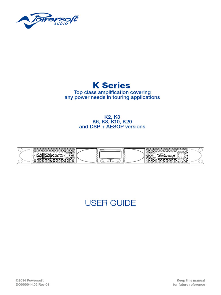 Powersoft | PDF | Ac Power Plugs And Sockets | Electrical Engineering