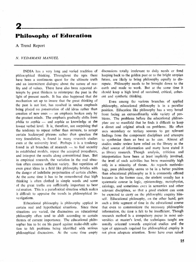 ch2 mahatma gandhi education philosophy | PDF