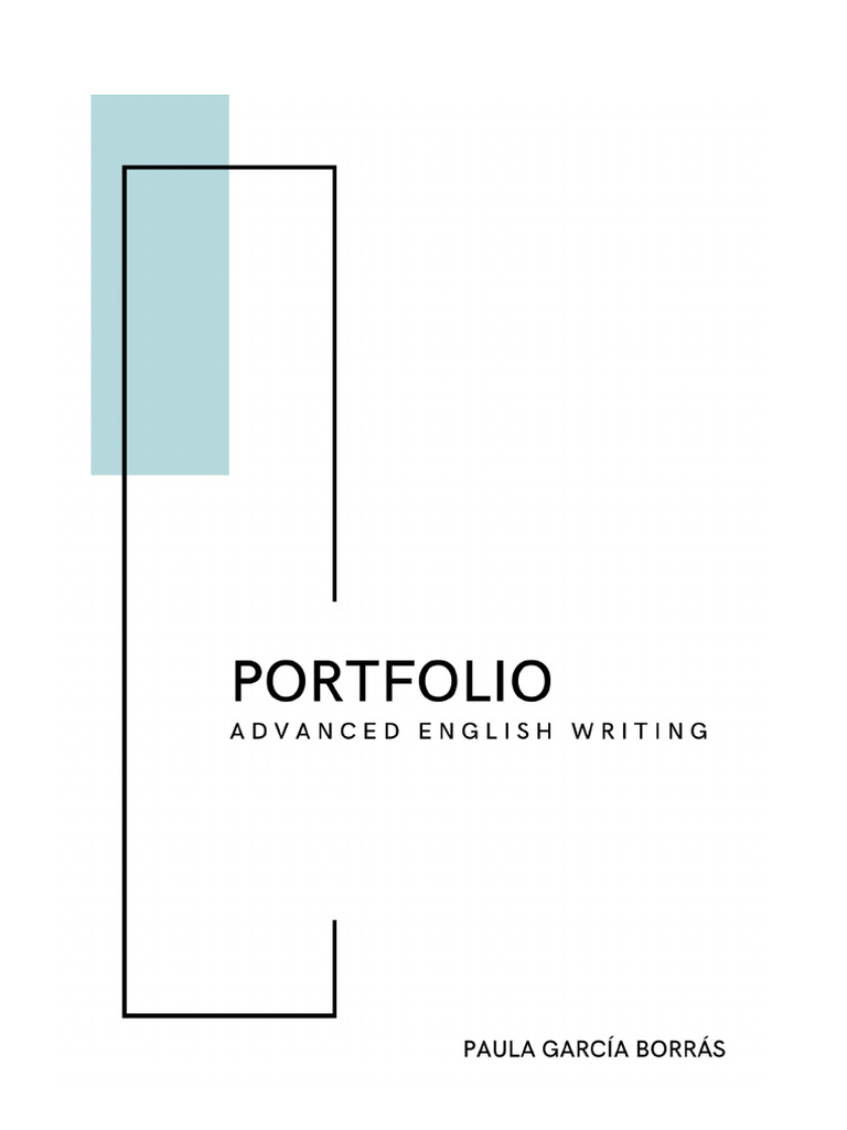 Portfolio | PDF | Essays | Homework